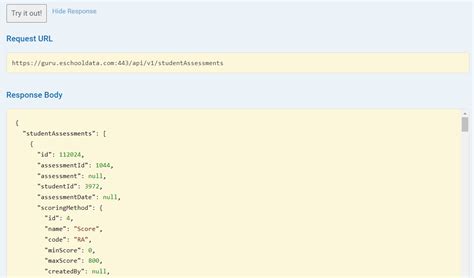 API Explorer EbabeData