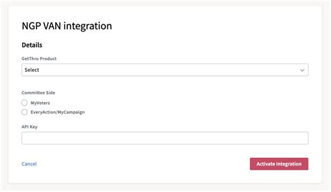 setting up new van integrations in getthru thrutext help center