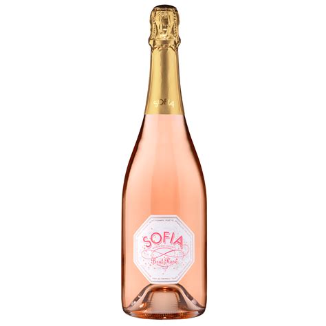 Sofia Brut Rose Sparkling Wine California 750ml
