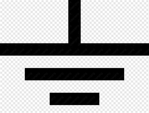 Ground Electrical Symbal