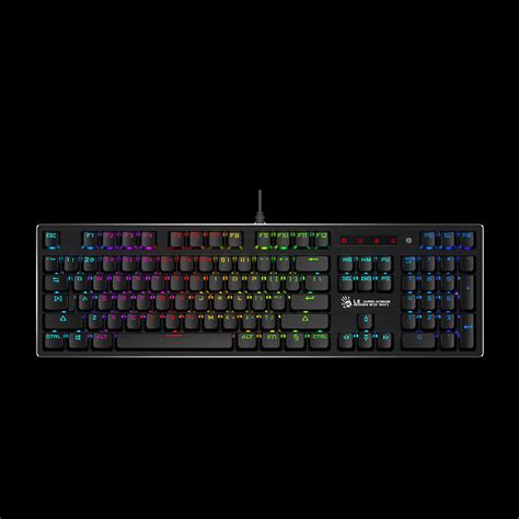 B820R-Игровая клавиатура LIGHT STRIKE с RGB подсветкой-Bloody Official ...