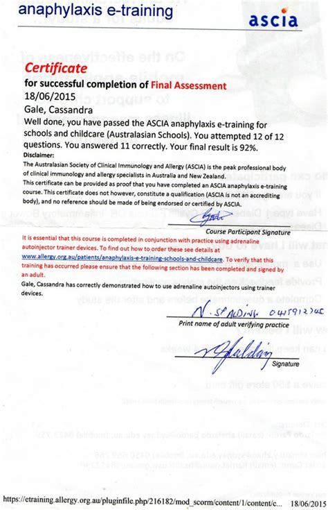 Professional Development Certificates Cassandra Gale