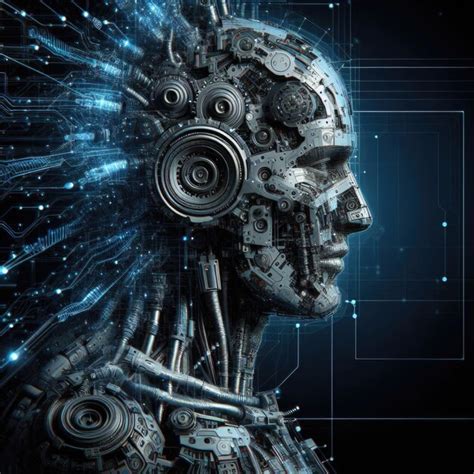 Premium Photo A Highly Detailed And Intricate Robotic Figure Resembling The Upper Part Of A