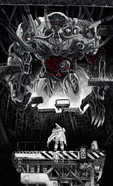 Cyberdemon Doomguy Doom Series Highres 1boy Alternate Design