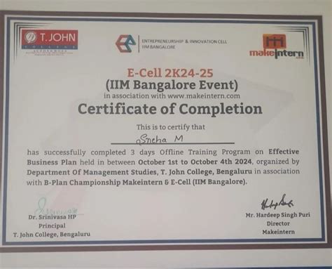 Sneha Sneha On Linkedin Excited To Share That I Have Successfully