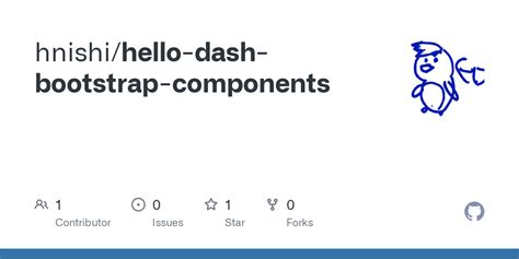 Github Hnishihello Dash Bootstrap Components