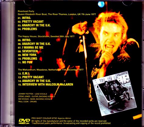 Sex Pistols Pro Shot Collection 1977 Sakura Record