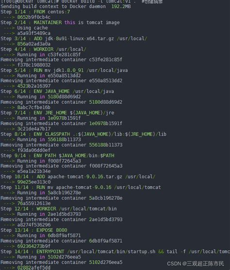 Docker之镜像介绍 Docker 打镜像描述信息 Csdn博客