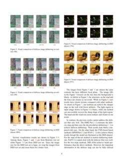 Single Image Defocus Deblurring By Integration Of Defocus Map Prediction Tracing The Inverse
