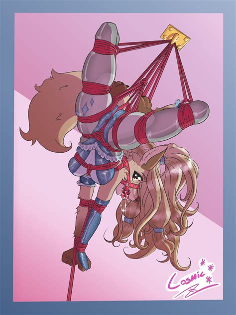 Rule 34 Absurd Res Anthro Ball Gag Big Hair Bodily Fluids Bondage