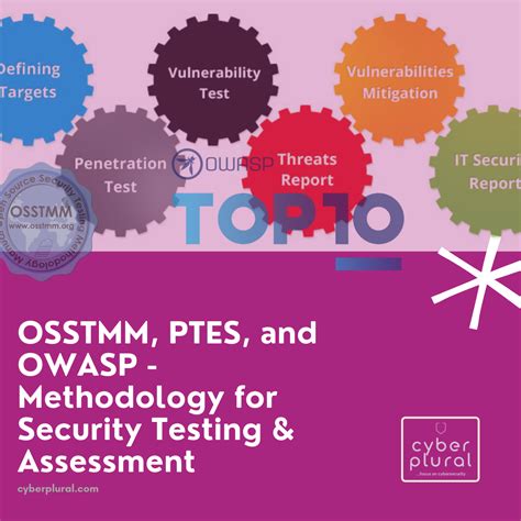 Osstmm Ptes And Owasp Methodology For Security Testing And Assessment Cyberplural Blog