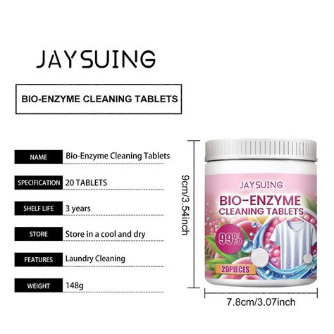 Bio Enzyme Explosion Clothing Whitening High Efficiency Stain Removal Instant Effervescent