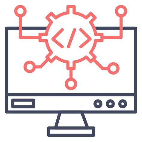 Algorithm Generic Color Outline Icon