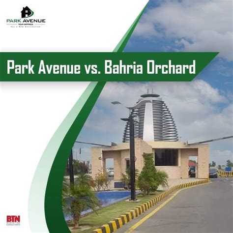 Pa Vs Bahria Orchard Park Avenue Housing Scheme