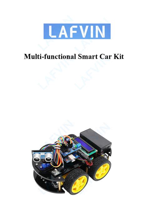 Multi Functional Smart Car Kit Pdf Arduino Installation Computer
