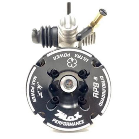 Max Power RP9 Quadrifoglio 9 Port Aluminum Sleeve BlueRC