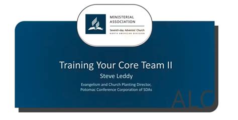 Training Your Core Team Ii By Steve Leddy — Nad Multiply