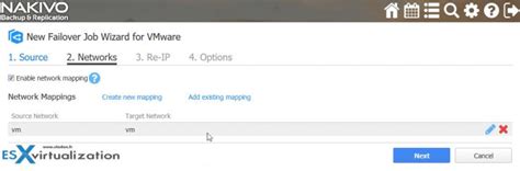 Nakivo Automated Vm Failover How It Works Esx Virtualization