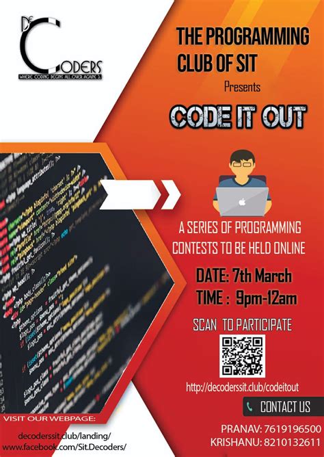 De Coders Hello Guys The Most Awaited Coding Contest Is Knocking On