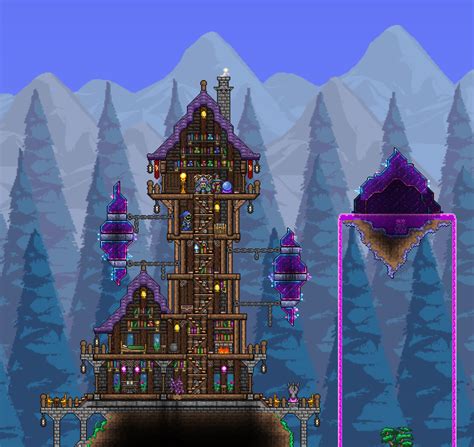Terraria Tower House