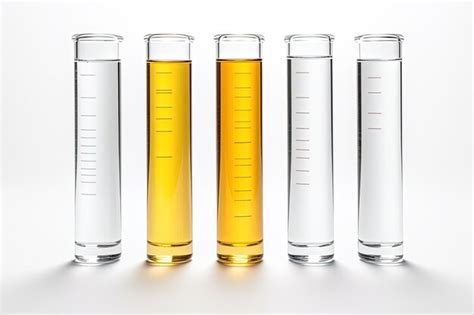 Premium Ai Image Oil Testing In Lab Isolated On White Background