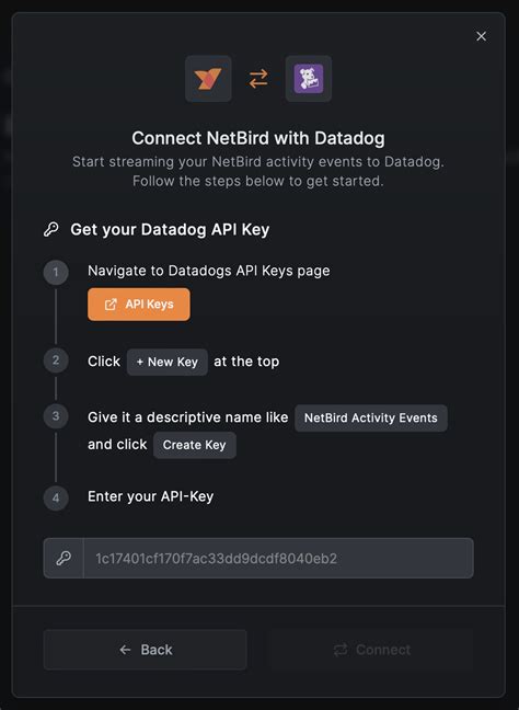 Stream Network Activity To Datadog Cloud Siem Netbird Docs