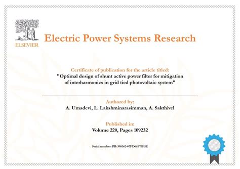 Sakthivel Aruchamy On Linkedin Happy To Share That Our Article Has