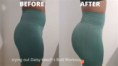 I Did Daisy Keeches Butt Workout For A Week Before And After Results