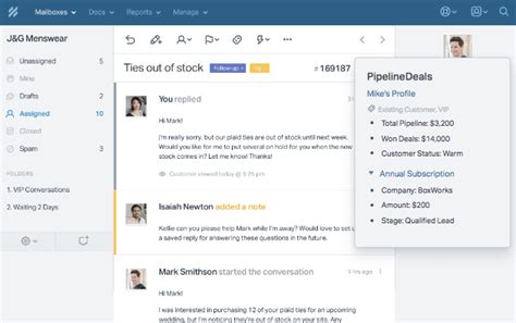 Help Scout Integration With Pipeline CRM Help Scout Integration With Pipeline CRM