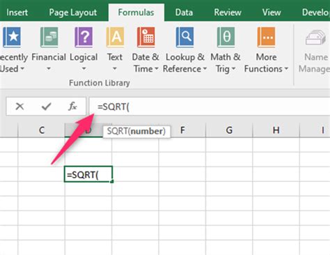 How To Calculate Square Root In Excel Easy Formulas Basic Excel
