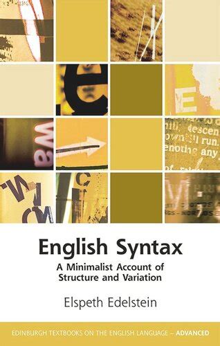english syntax a minimalist account of structure and variation pdf