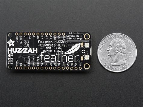 Adafruit Feather Huzzah With Esp8266 Wifi Kjdelectronics