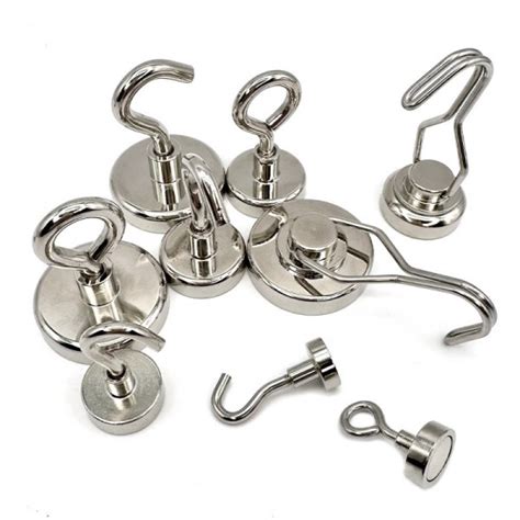 아이베란다 고리 자석 초강력 네오디움 오픈후크 E16 16x36mm Tf 아이베란다 공식몰 목재 철물 공구