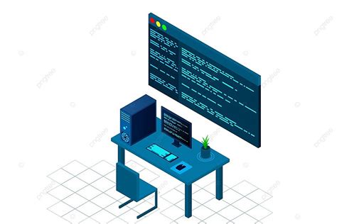Programmingtime Illustration Display Binary Vector Illustration