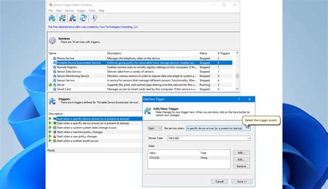 Service Trigger Editor Download Latest 2025 Filecr