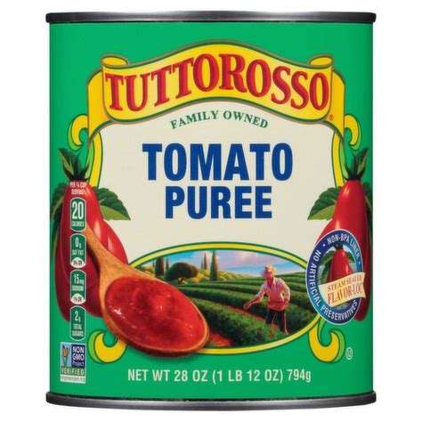 Tuttorosso Tomato Puree 28 Oz The Fresh Grocer