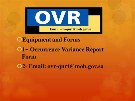 Occurrence Variance Report And Sentinel Event Reporting System Pdf