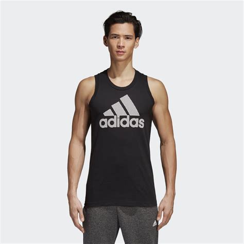 正版 愛迪達 Adidas Cv4529 無袖 運動 背心 愛迪達 經典 大logo 吊嘎 黑色 夏天必備 蝦皮購物
