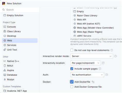 Docker Tools For Net Projects Jetbrains Rider Documentation