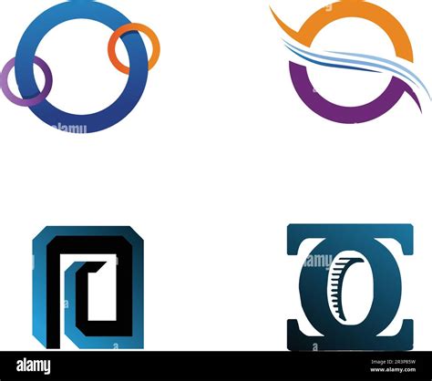 Technology Circle Logo And Symbols Vector Stock Vector Image And Art Alamy