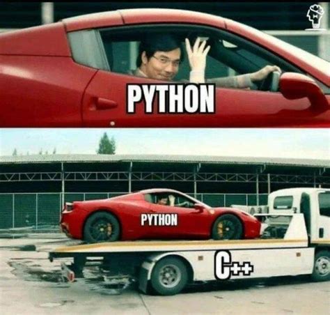 Python C True Story 😅