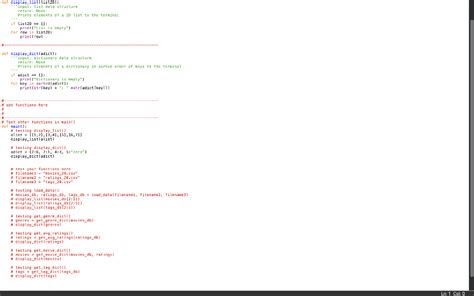Solved This Section Describes The Functions That You Must Chegg Com