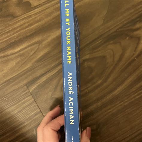 Call Me By Your Name Novel By Andre Aciman Depop