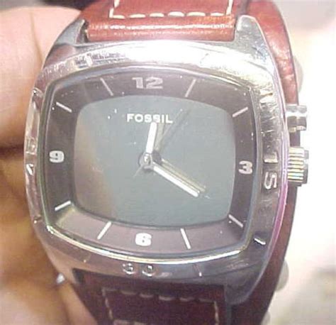 Awesome Fossil Big Tic AM WristWatch Vintage S Watch Etsy