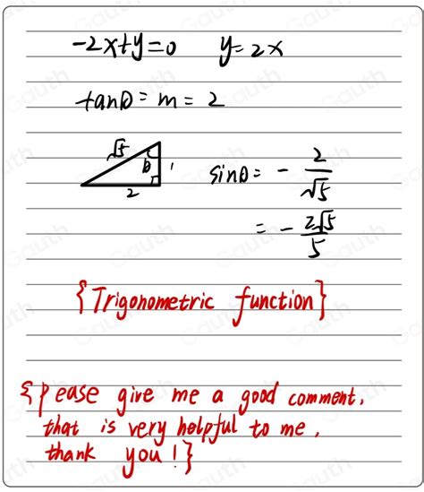 Solved Part 1 Of 6 The Equation With A Restriction On X Is The Terminal Side Of An Angle θ In