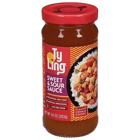 Ty Ling Sauce Sweet And Sour 10 Oz Asian Carlie Cs