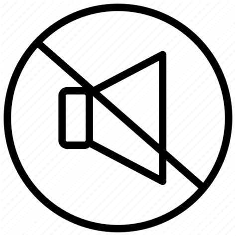 Mute Audio Volume Button Sound Icon Download On Iconfinder