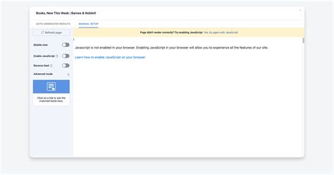 Manual Setup Of Web Feeds With Javascript Inoreader Blog
