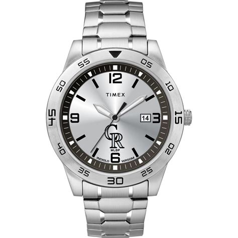Mens Colorado Rockies Timex Citation Watch