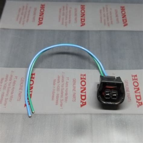 Socket Connector O2 Sensor Co Co Co2 Pin 2 Original Honda Fi All New Genio Beat Prestige Vario